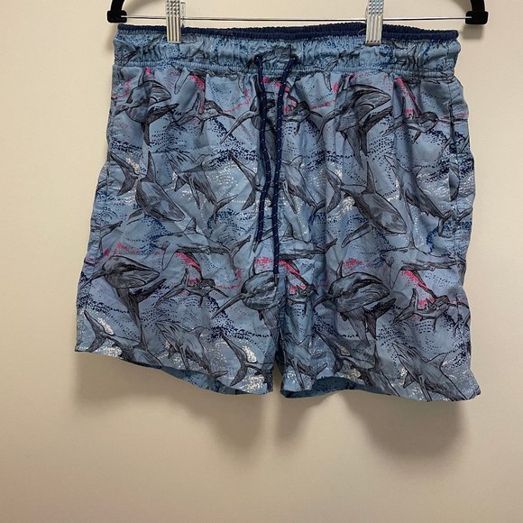 OP | Swim | Shark Print Swim Trunks | Poshmark
